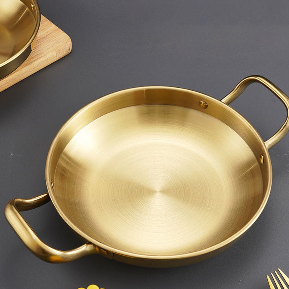 SOPOTUTU 1Set Golden Korean Noodle Ramen Pot for Hot Pot and Grilling ...