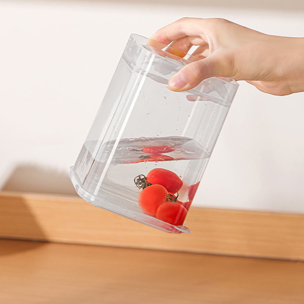 SOPOTUTU Airtight Storage Container Yogurt Storage Box White PP 1Set ...