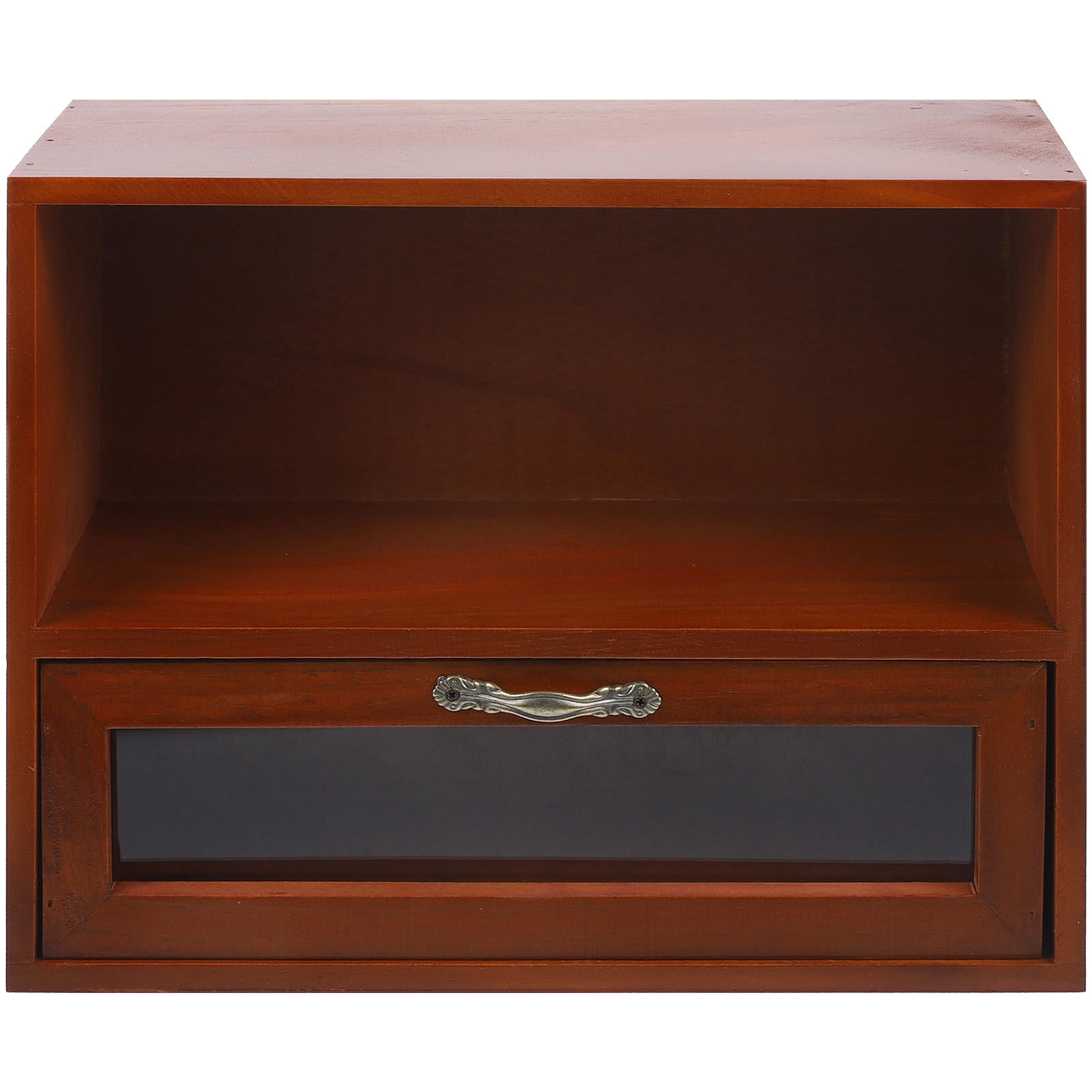 SOPOTUTU 1Set Tabletop Cabinet Acrylic Rectangular 11.8x4.7x9.4in ...