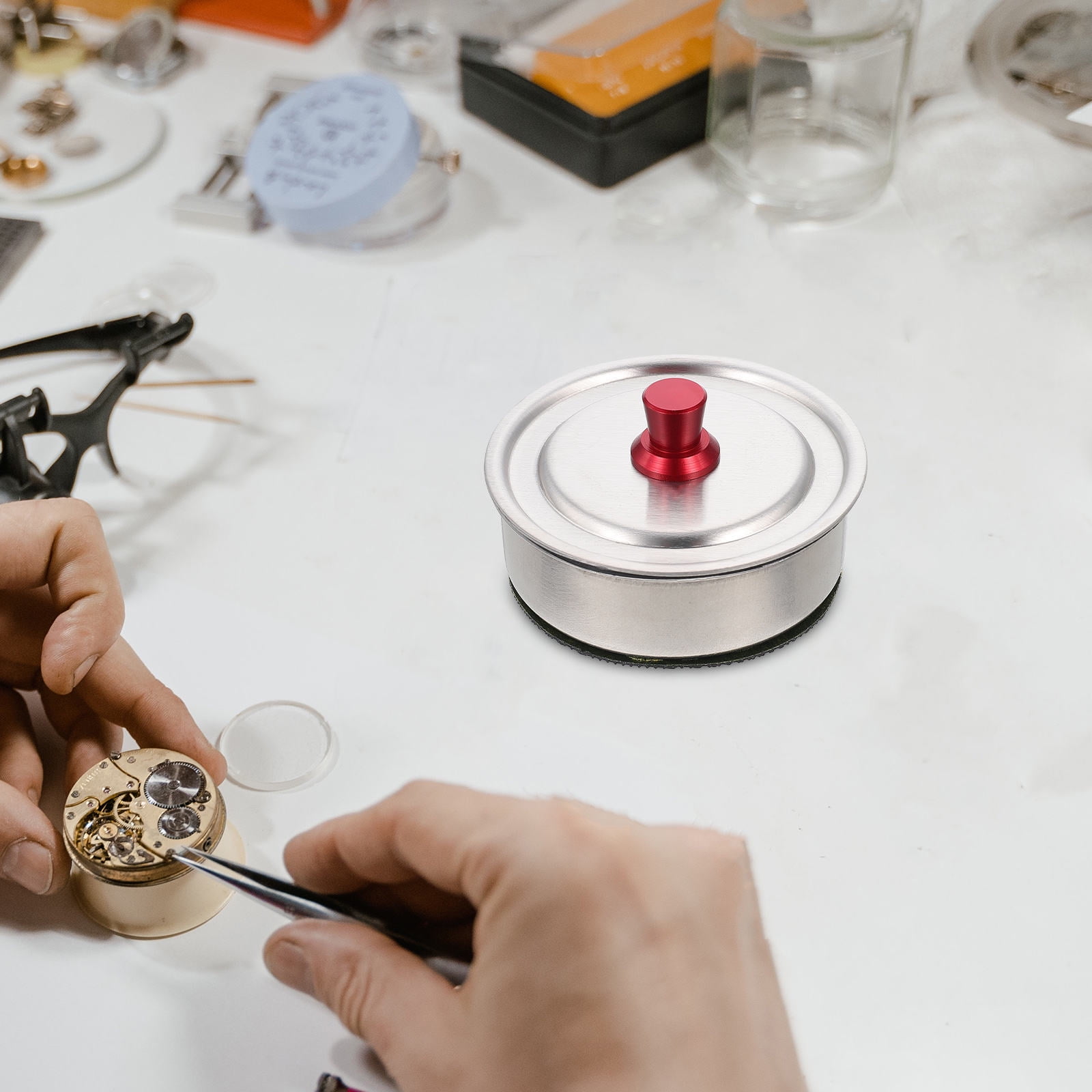 SOPOTUTU Premium Watchmaker Supplies Small Container for Cleaning Fluid ...