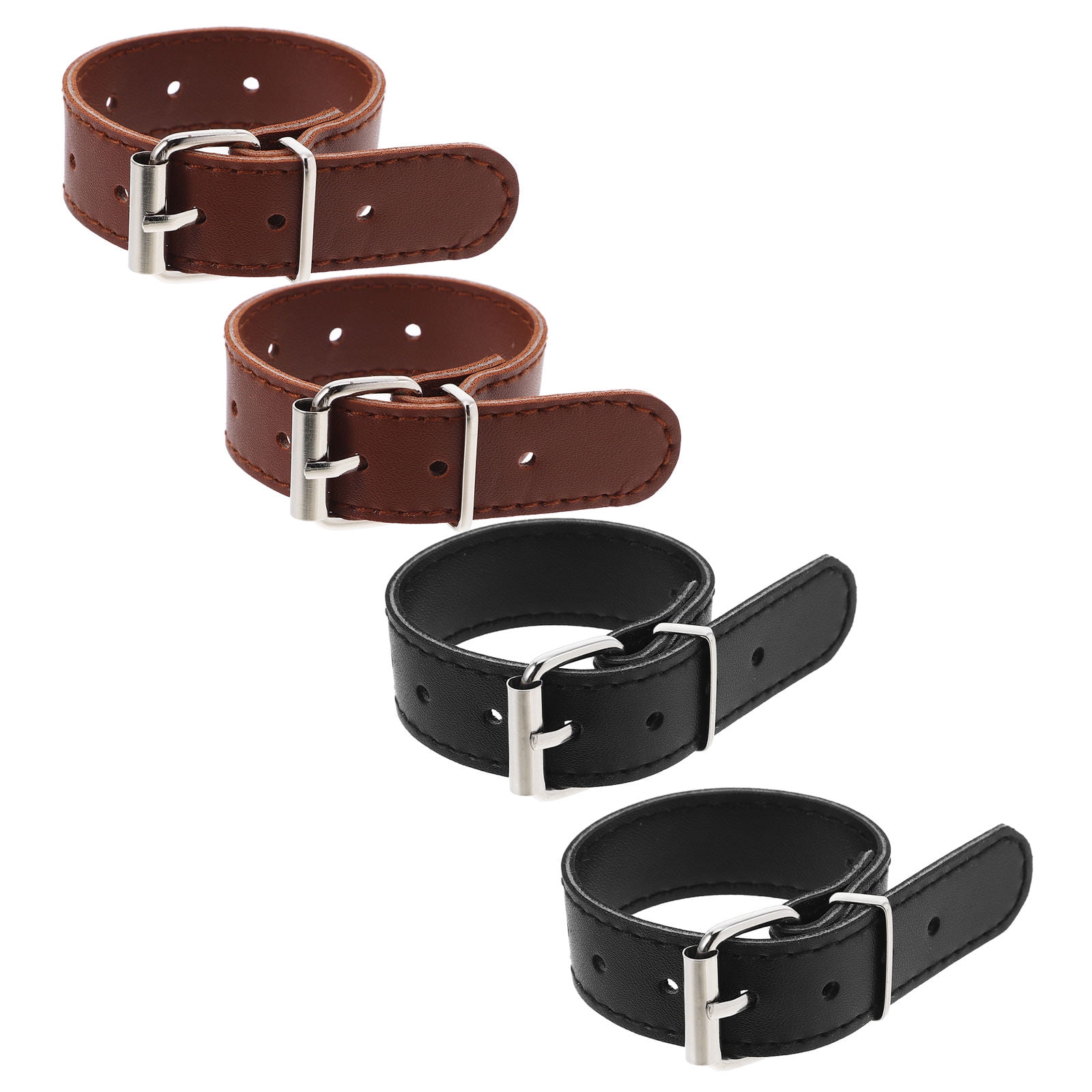 SOPOTUTU 2Pairs Wear Resistant Bike Basket Straps with Adjustable Holes ...