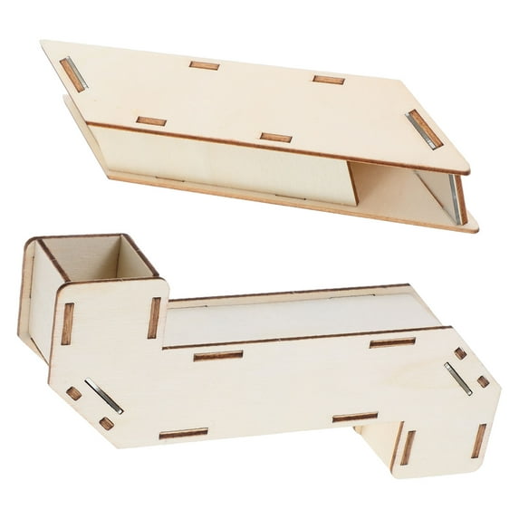 SOPOTUTU 2Sets Wooden Periscope Science Experiment Kit Easy Assembly ...