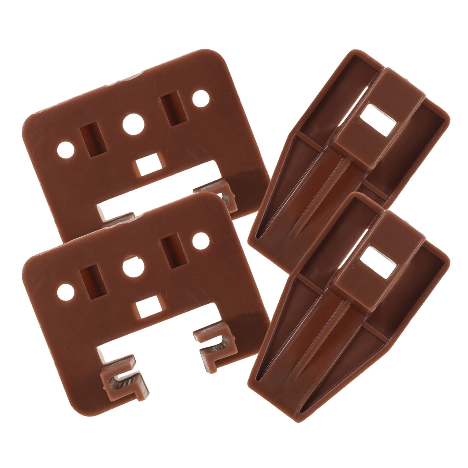 SOPOTUTU 2 Sets Drawer Slide Replacement Parts, Smooth Drawer Guides ...