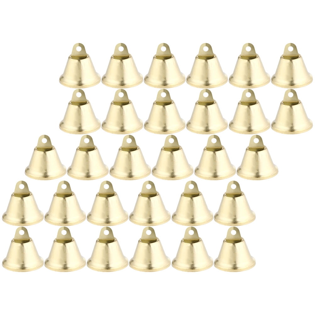 SOPOTUTU 200Pcs Mini Decorative Bells Golden Iron For And Party ...
