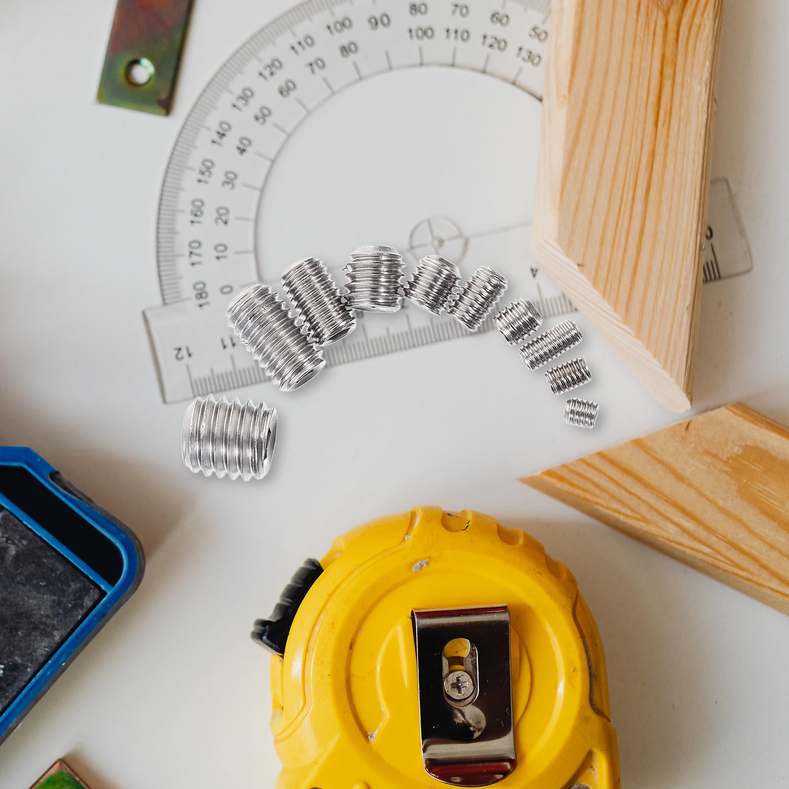 SOPOTUTU Grub Screws Set Socket Grub Screw 304 Stainless Steel 200Pcs ...