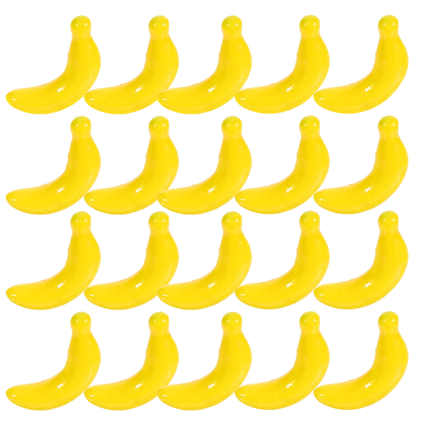 SOPOTUTU Realistic Design Imitation Banana Adornment Decorative Fruit ...