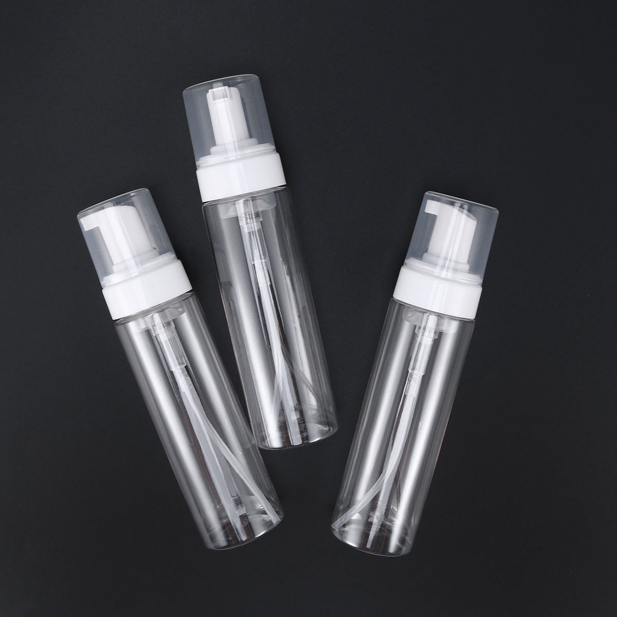 SOPOTUTU 20Pcs Transparent Plastic Dispenser Bottles Leak Proof For ...