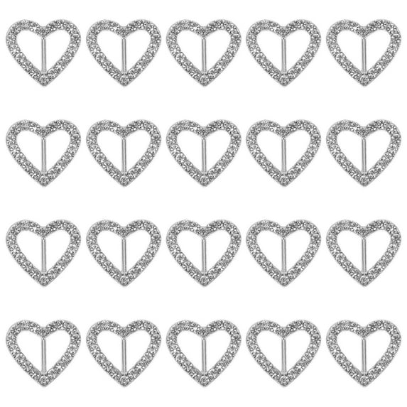 SOPOTUTU Elegant Chair Sash Buckles Silver for Parties 20Pcs - Walmart.com