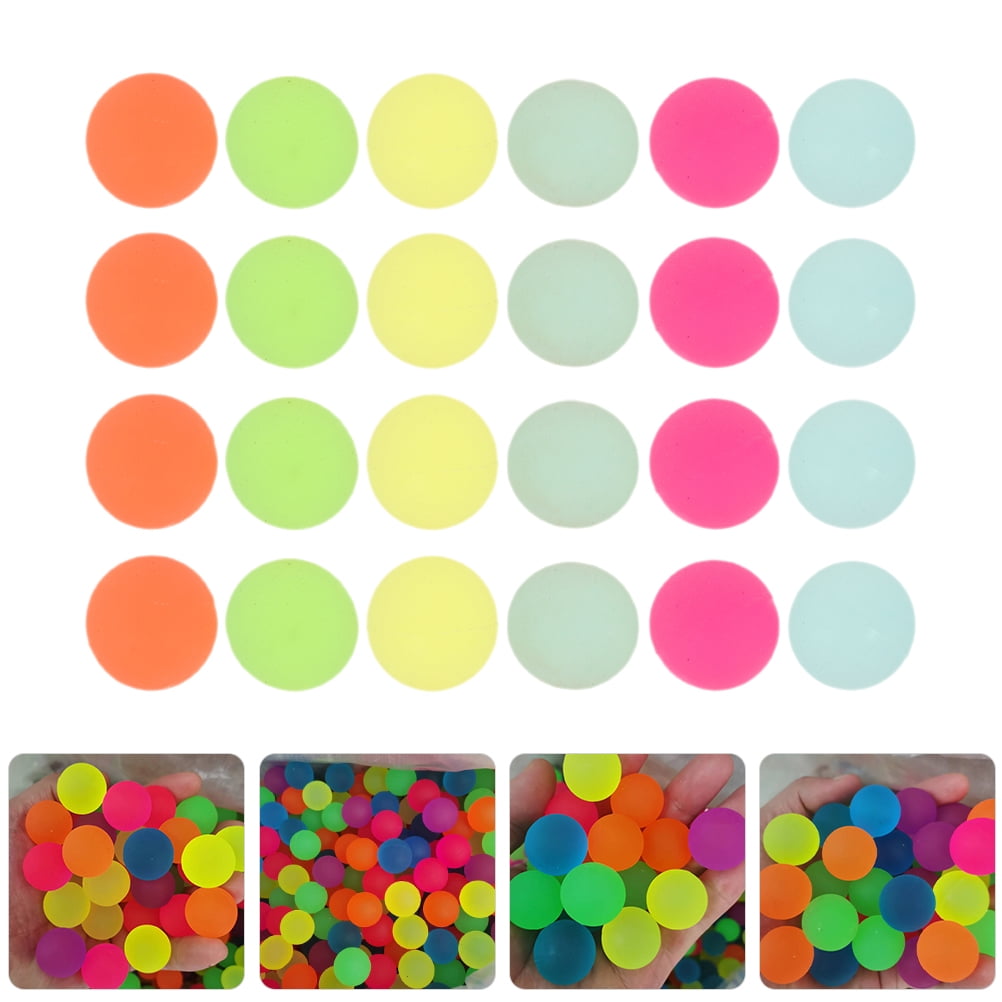 SOPOTUTU Colored Bouncy Balls Toys Round Shape Children Classroom ...