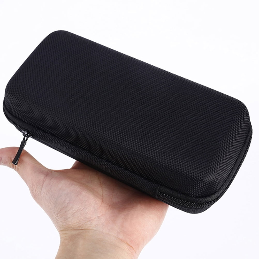 SOPOTUTU Microphone Carrier Pouch Microphone Carrying Bag EVA Black ...