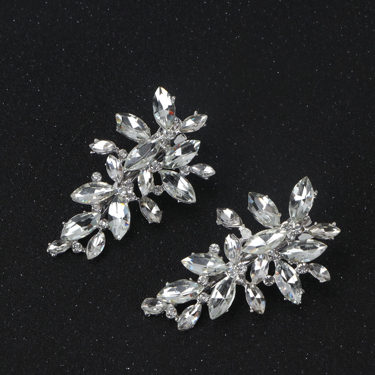 SOPOTUTU 2-Pack Elegant Leaf Metal Hair Clips for Women, Stylish Design ...