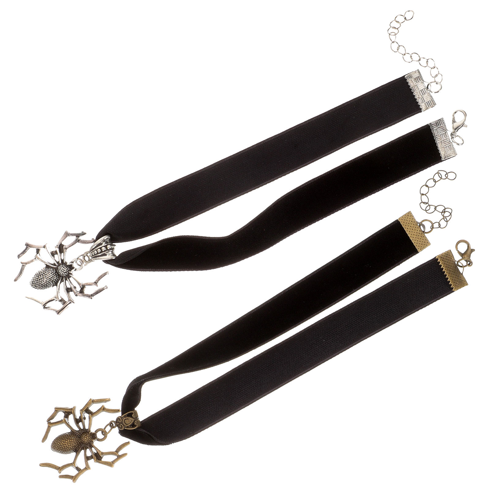 SOPOTUTU 2Pack Masquerade Choker Necklace for Couples with Spider ...