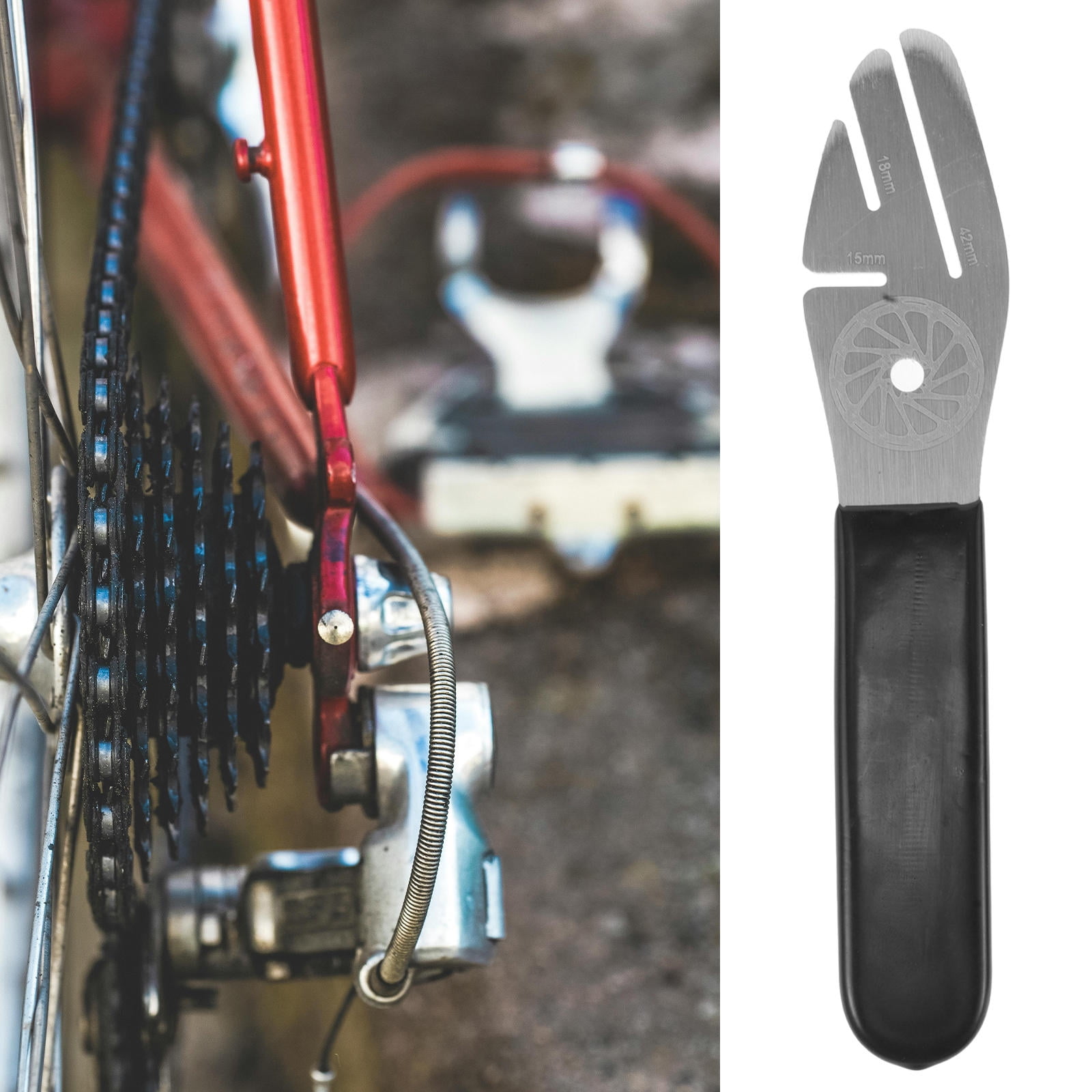 SOPOTUTU 2Pack Rotor Alignment Tool Disc Brake for Bike Enthusiasts and ...