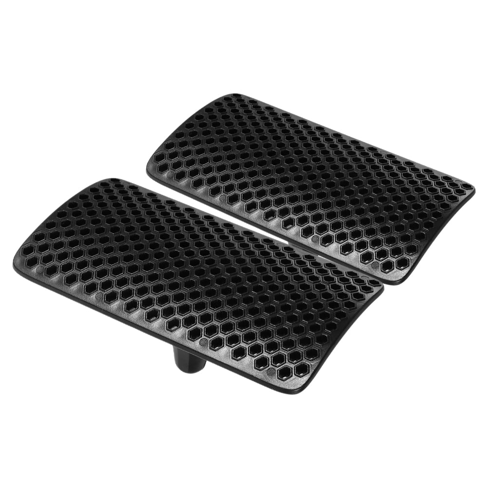 SOPOTUTU 2Pcs Universal Car Air Vent Deflector Black ABS Adjustable Air ...