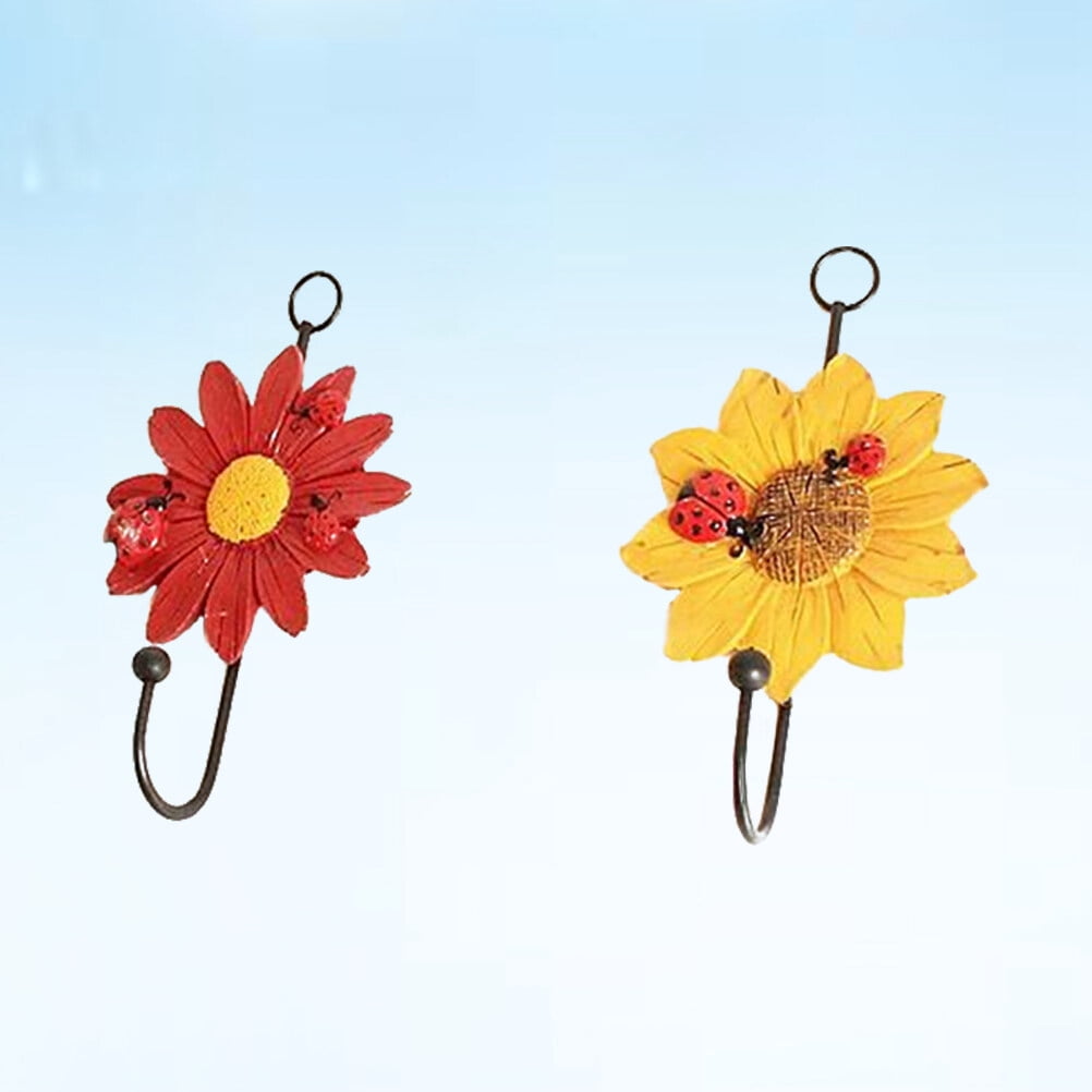 SOPOTUTU 2Pcs Decorative Hanging Hooks Assorted Color Cute Style Deck ...