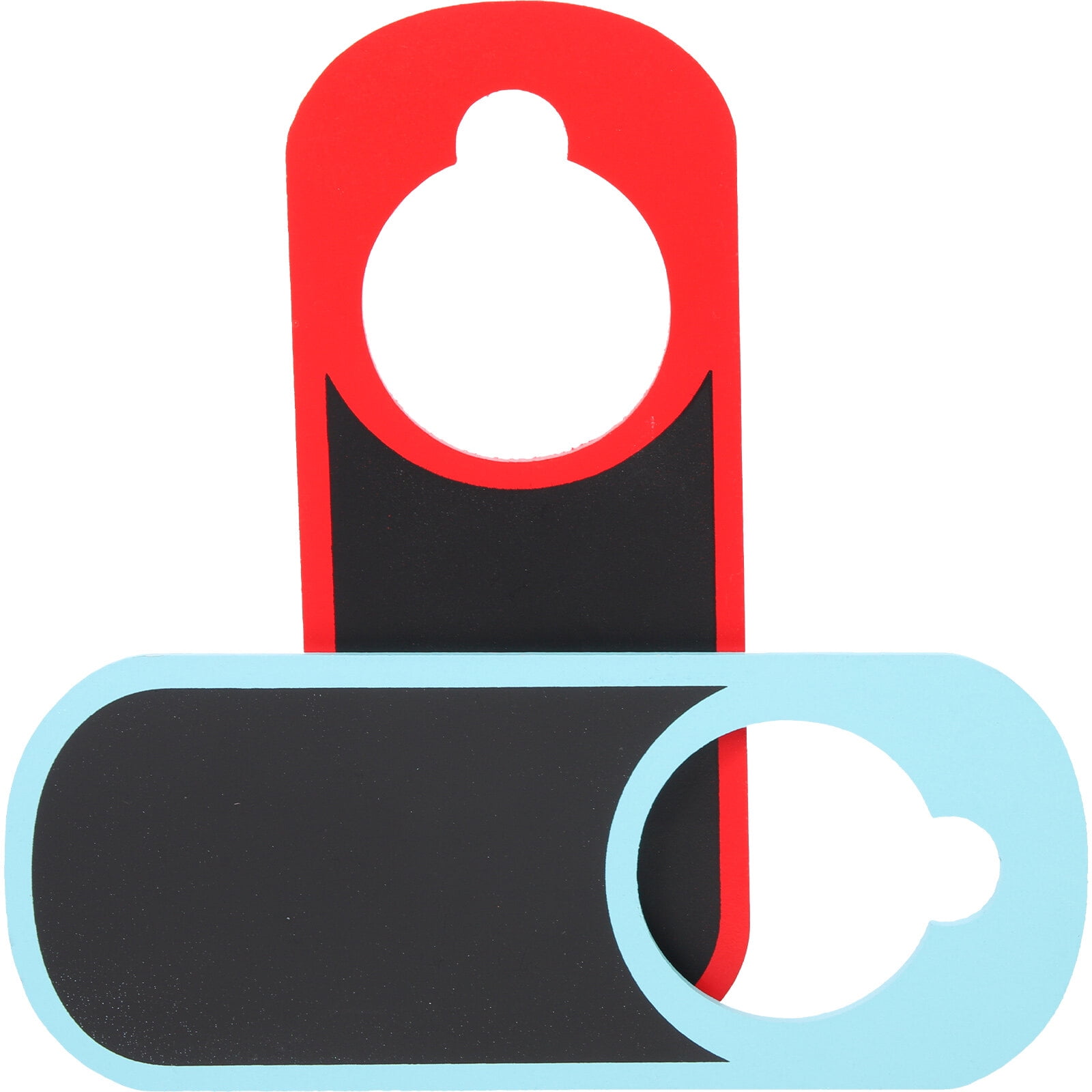 SOPOTUTU 2Pcs Density Board Writable Door Hanger Sign for Hotel School ...