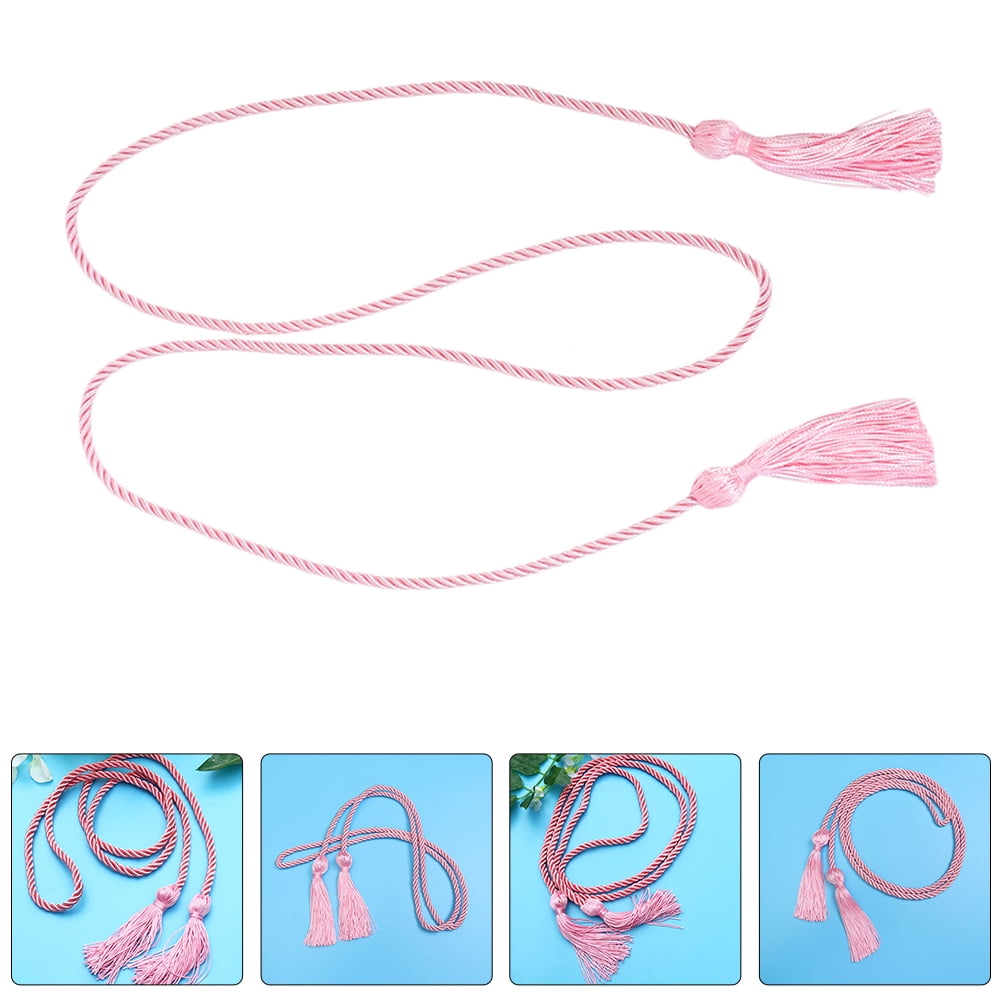 SOPOTUTU 2Pcs Graduation Honor Cord Pink Polyester for Graduation ...