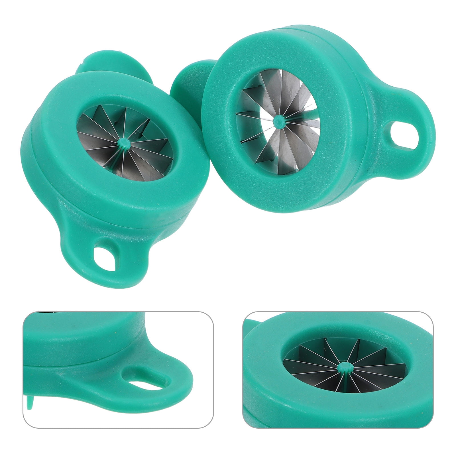 SOPOTUTU 2Pcs Hand Chopper For Kitchen Green Plastic And Stainless ...