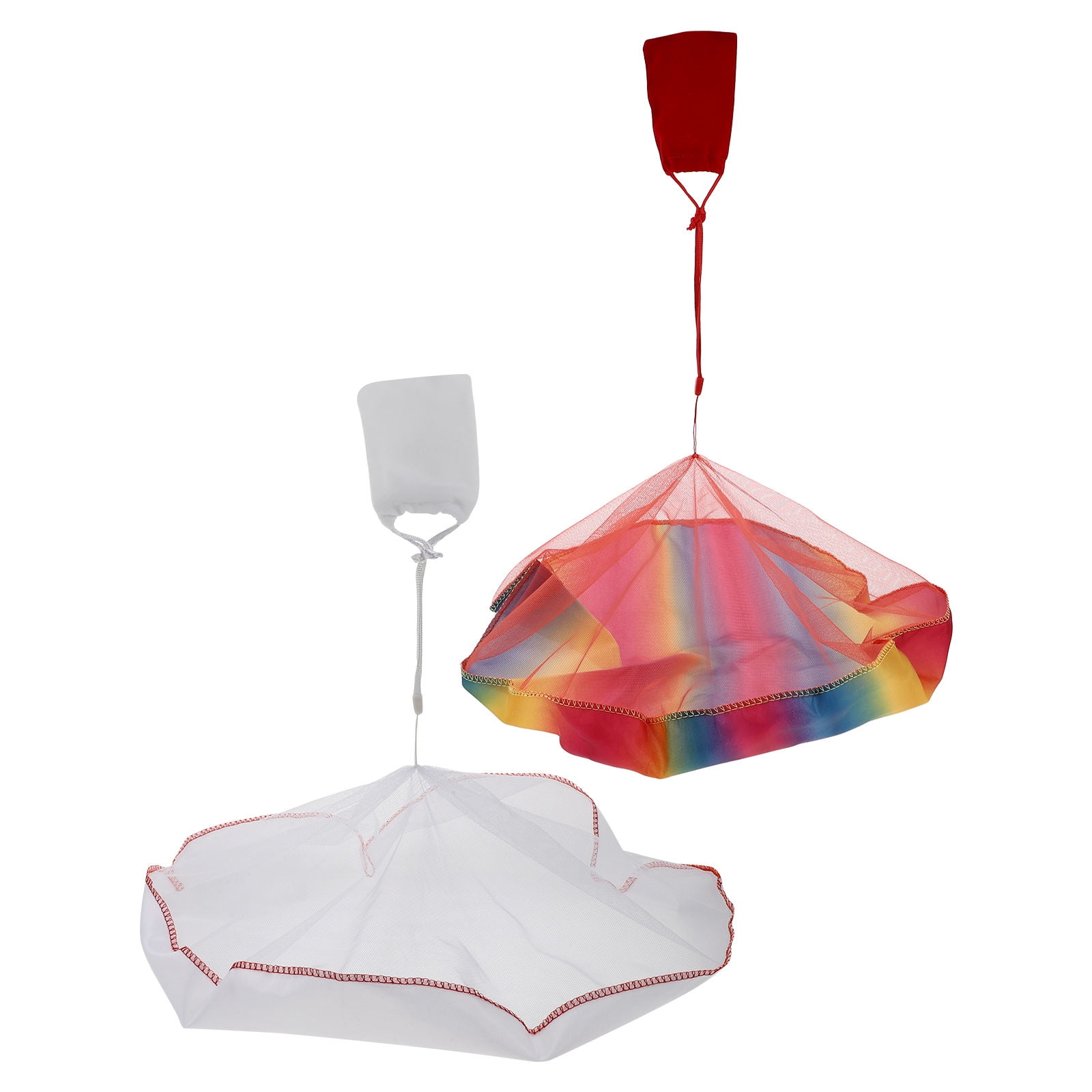 SOPOTUTU 2Pcs Kids Toy Parachute Flying Simulation Assorted Color ...