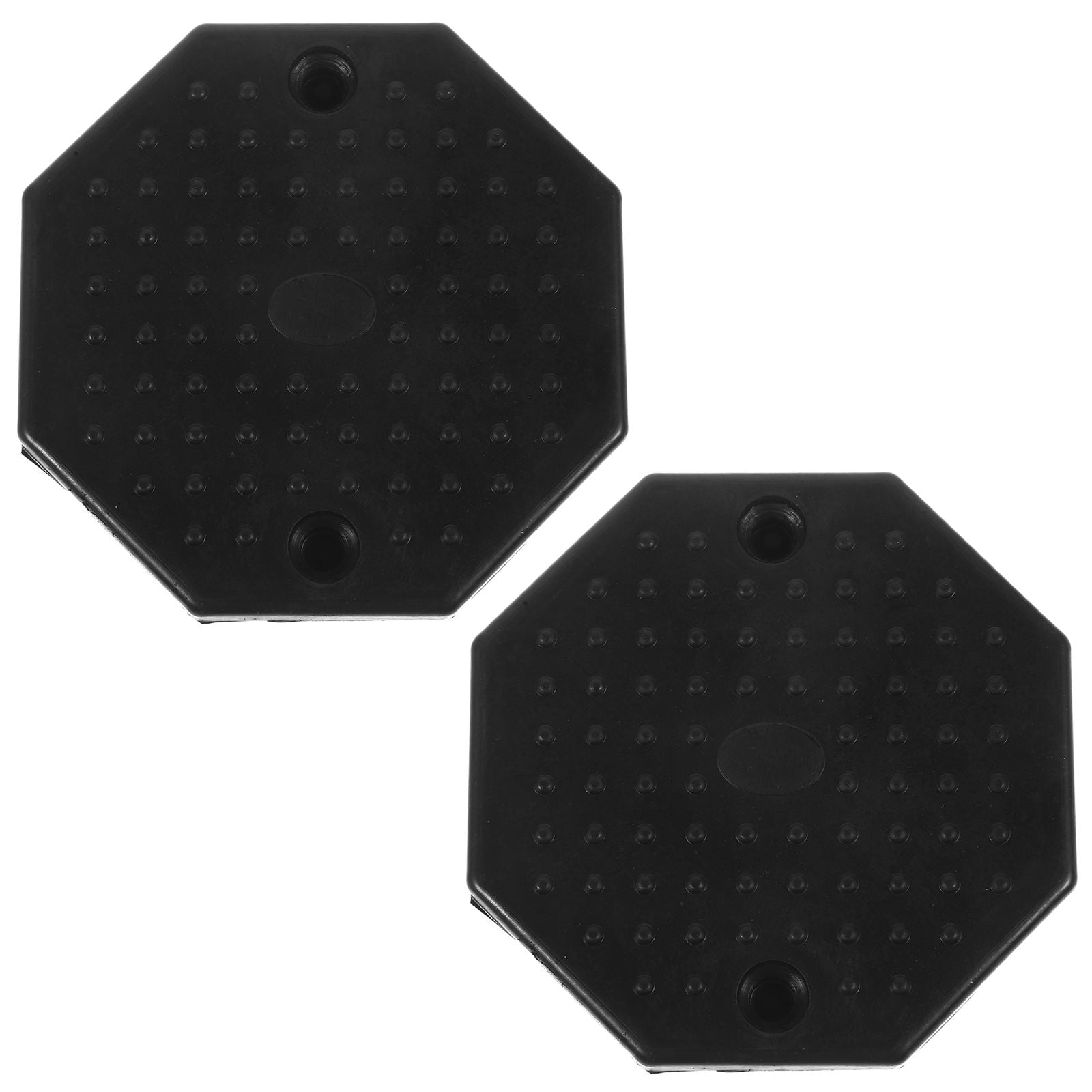 SOPOTUTU 2-Pack Black Rubber Lifting Pads for Vehicle Jack Support and ...