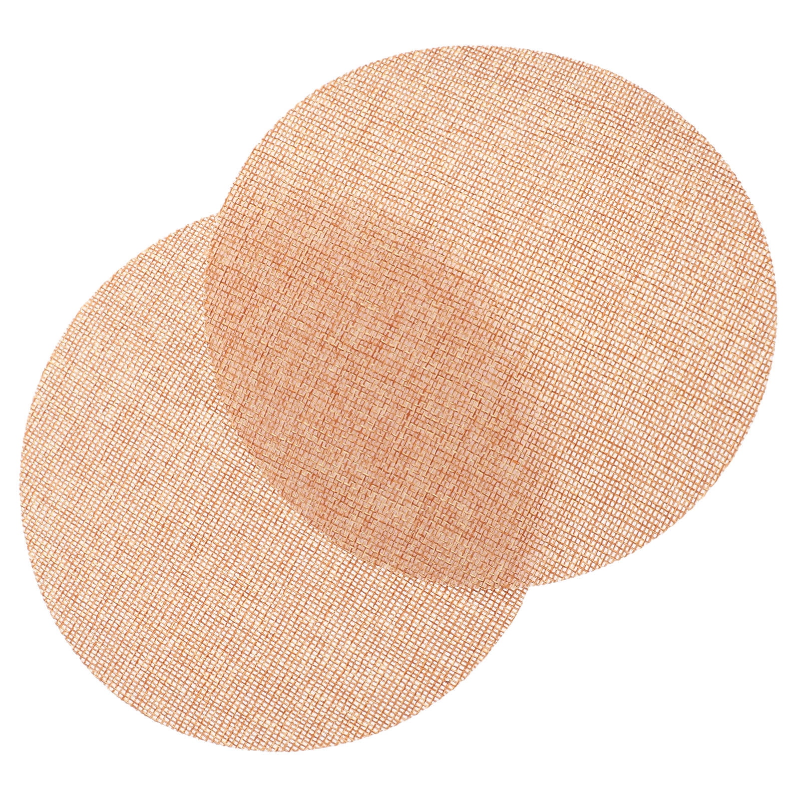 SOPOTUTU 2Pcs Light Diffuser Cloth Lamp Shade Diffusers Light Brown ...