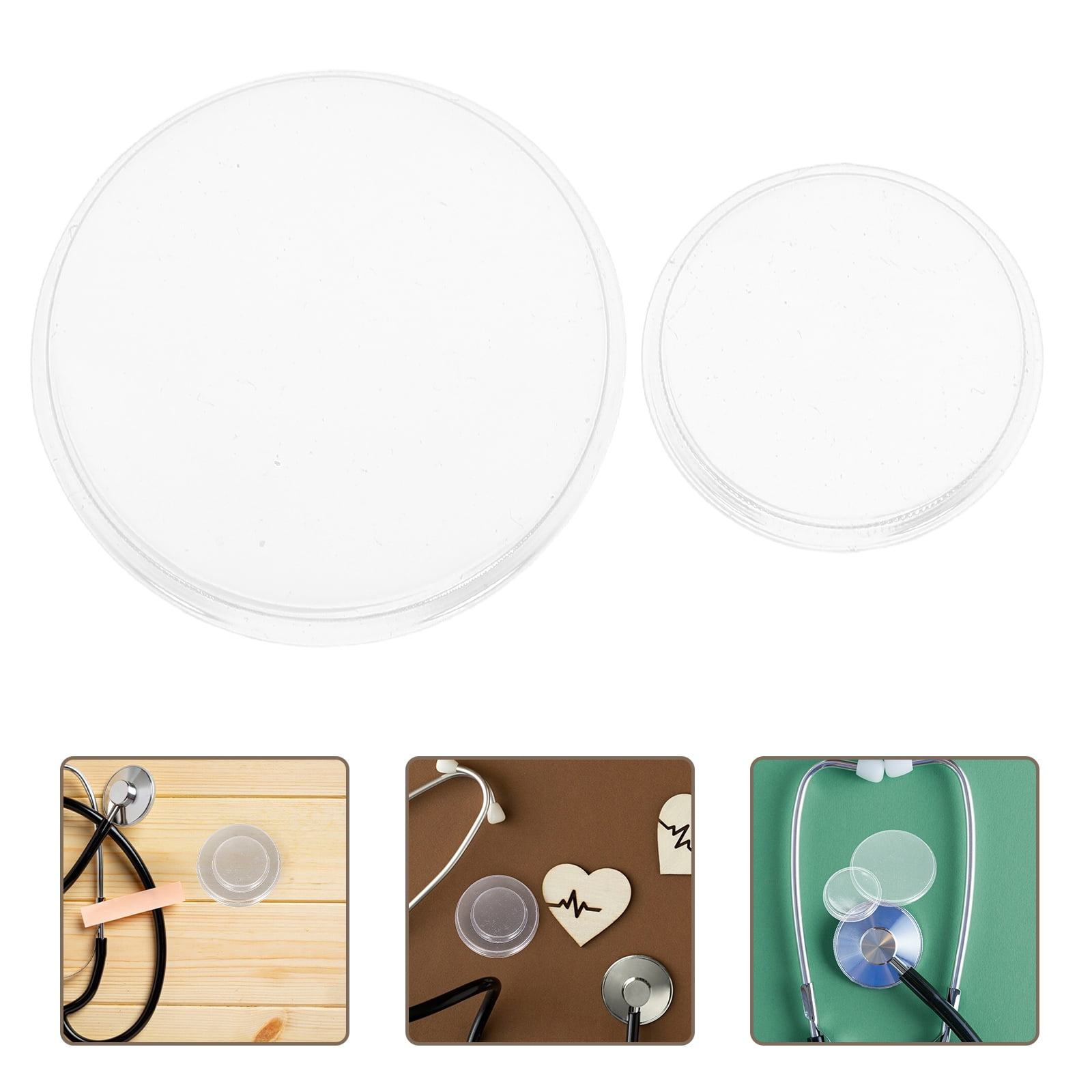 SOPOTUTU Medical Stethoscope Replacement Parts Accessories White 2 Sets ...