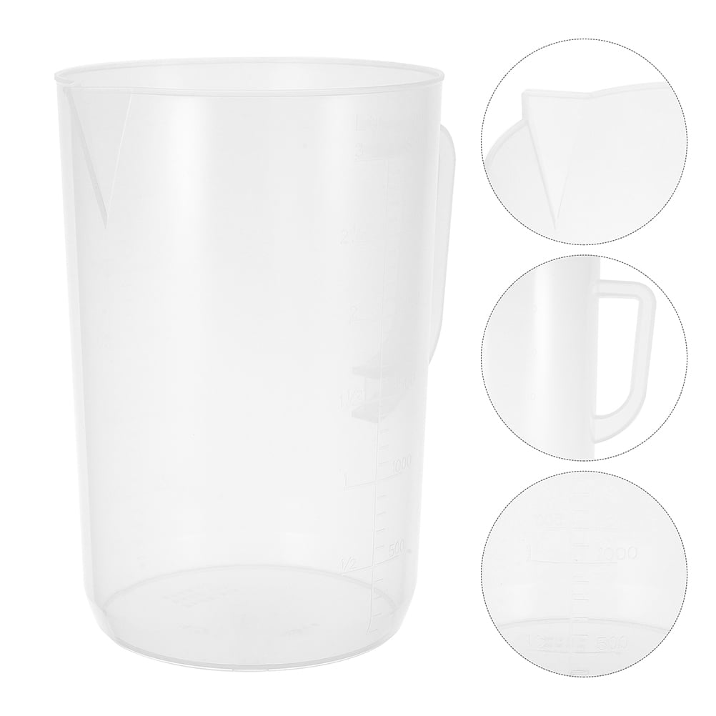 SOPOTUTU 2Pcs Plastic Measuring Cup For Automotive Repair And Diy Oil ...