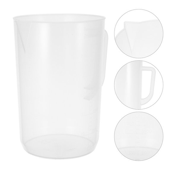SOPOTUTU 2Pcs Plastic Measuring Cup For Automotive Repair And Diy Oil ...