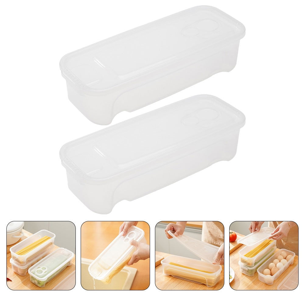 SOPOTUTU Airtight Food Preservation Containers PP 2Pack for Pasta ...
