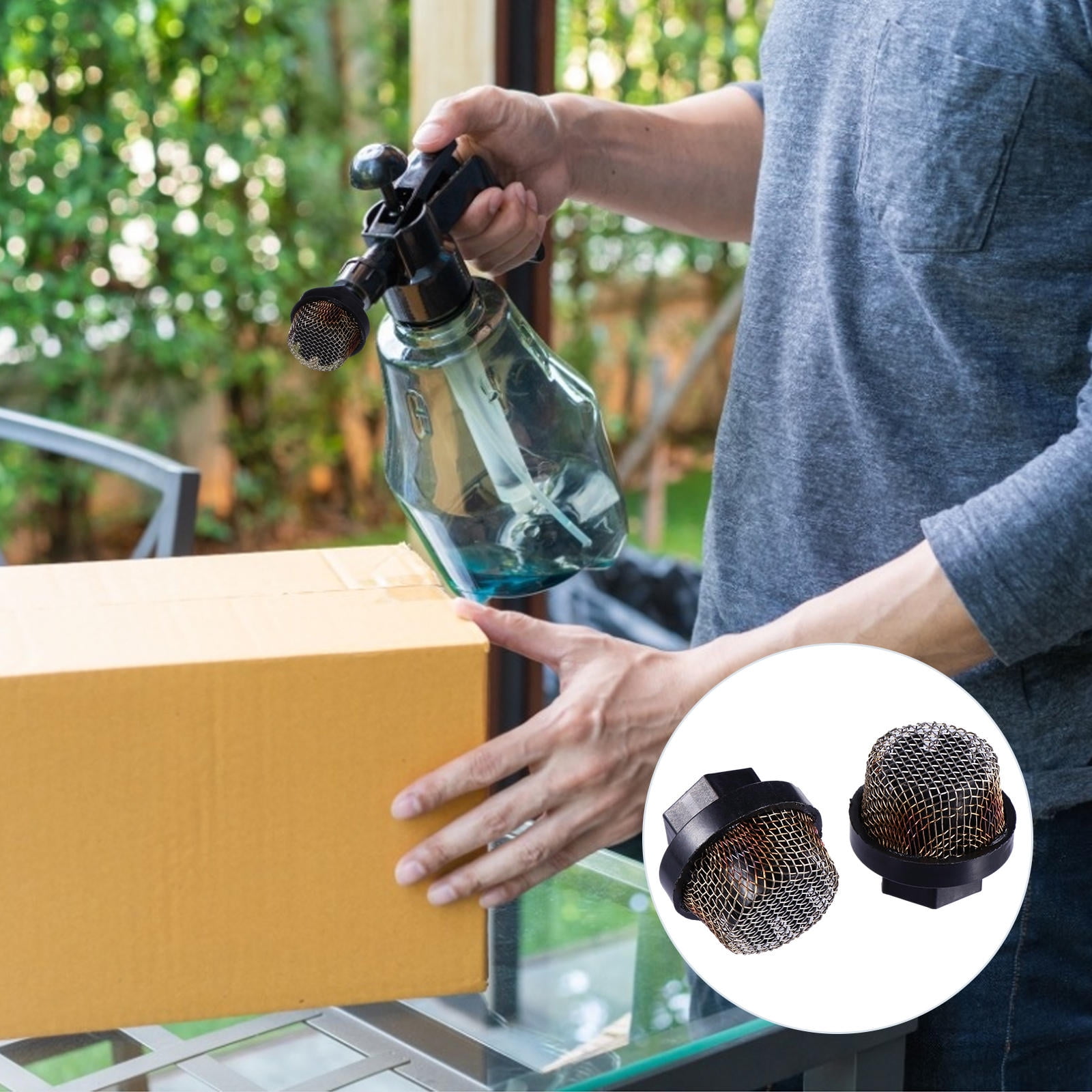 SOPOTUTU 2Set Airless Sprayer Parts Inlet Strainer Screen for Paint ...