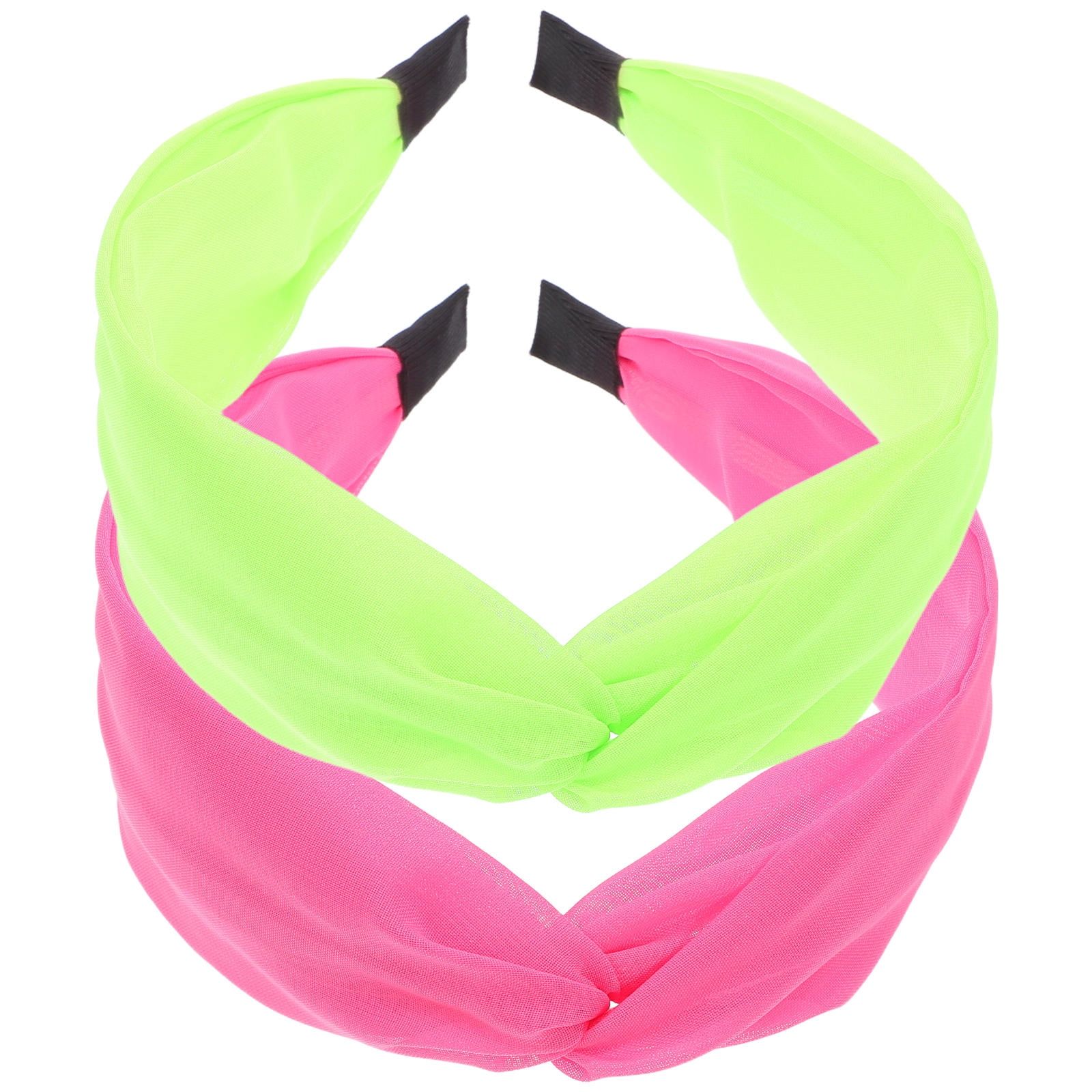 SOPOTUTU 2Set Headbands for Short Hair Women Knot Design Fabric for ...
