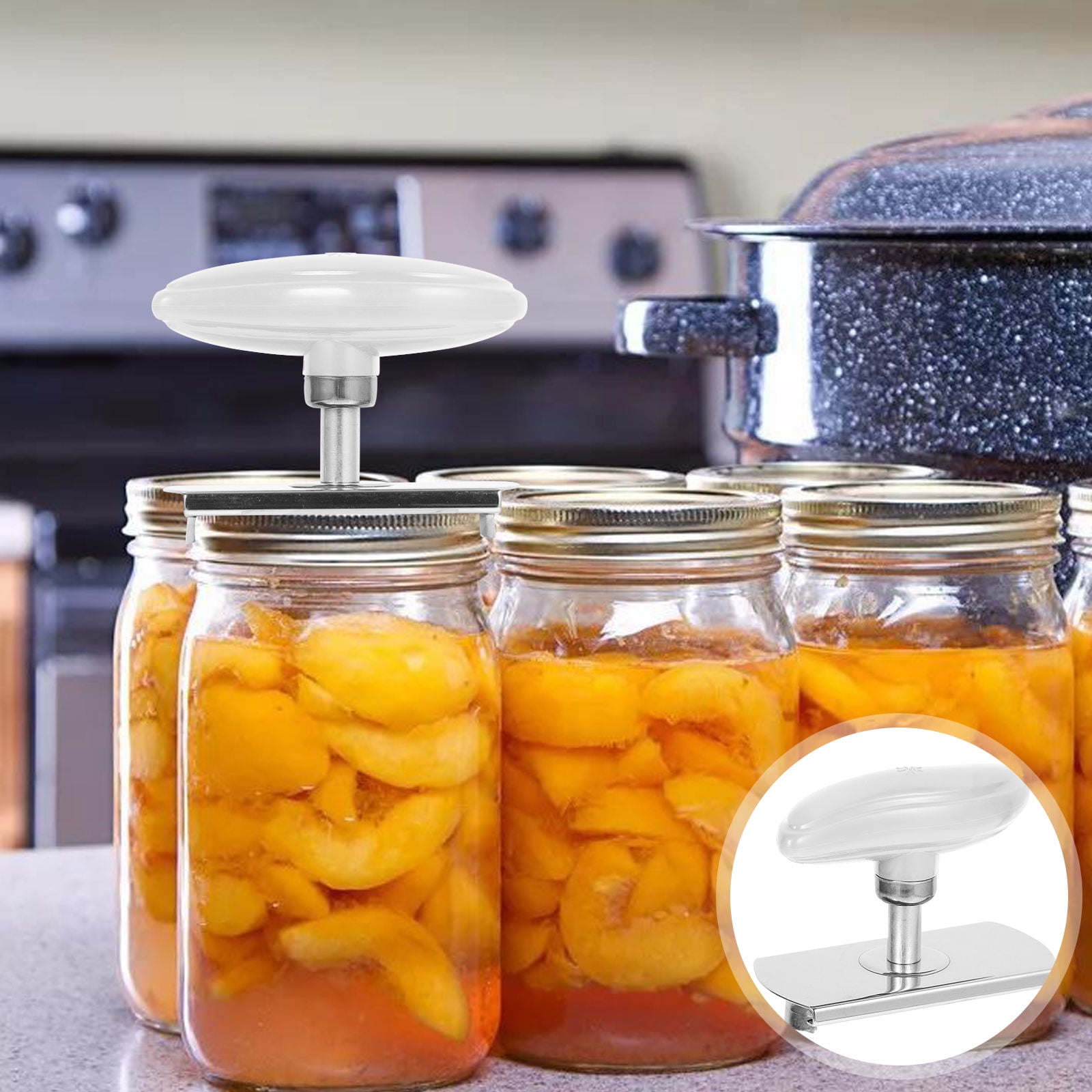 SOPOTUTU 2Set Jar Opener Wrench Compact Stainless Steel For Opening ...