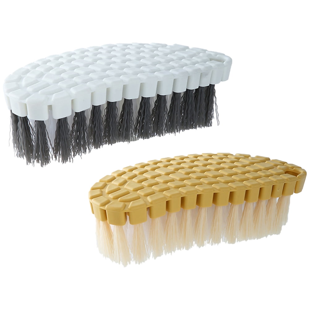 SOPOTUTU 2Set Multifunctional Laundry Brush White Handheld Brush For ...