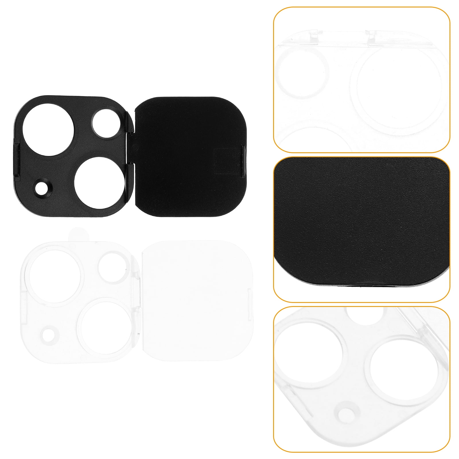 SOPOTUTU 2Set Privacy Screen Protector 13 Phone Lens Protector Plastic ...