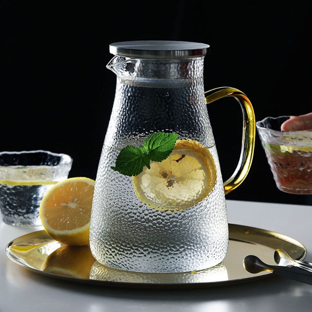 SOPOTUTU 2Pcs Silver Stainless Steel Lid for Pitcher with re Spout and ...