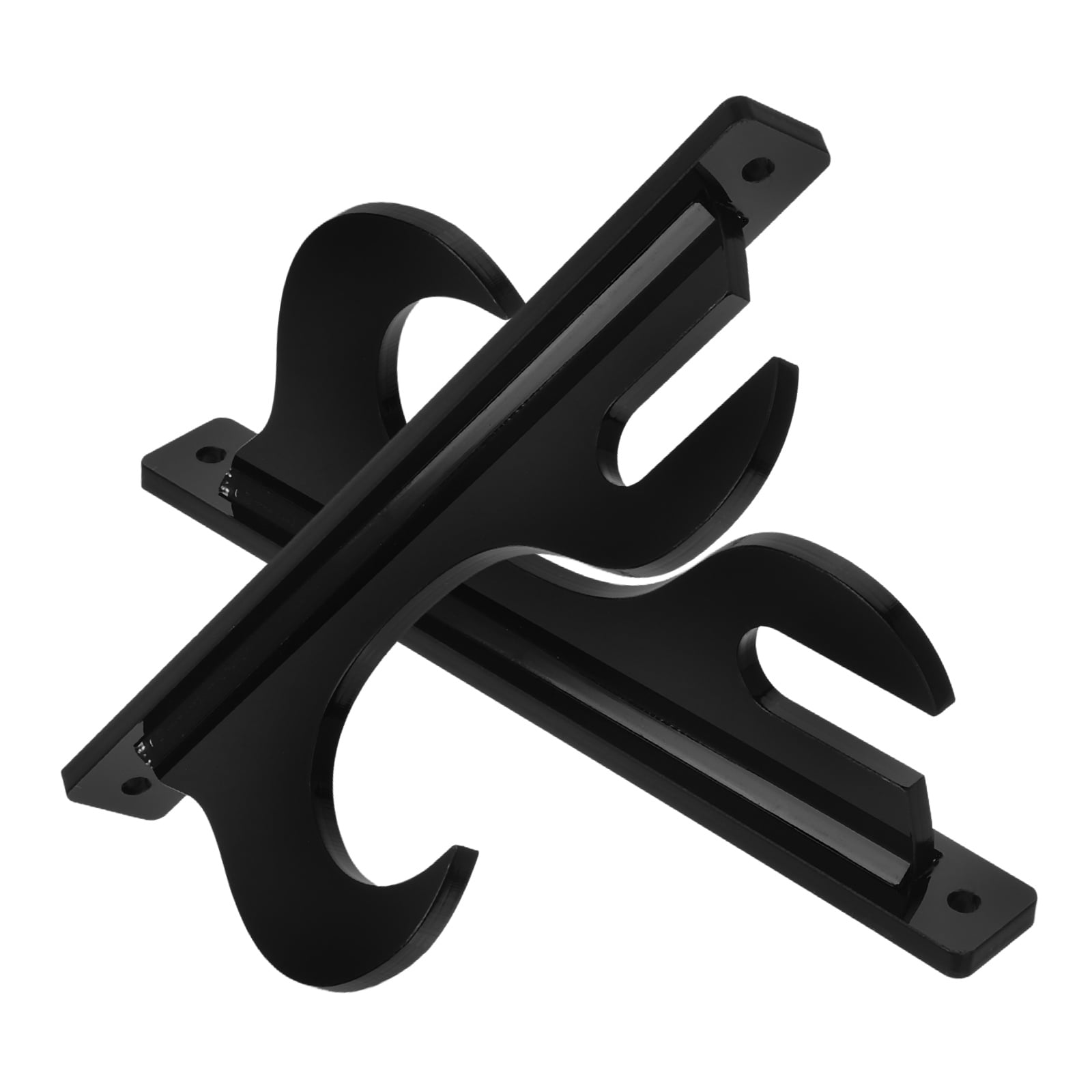 SOPOTUTU 2Set Wall Mounted Sword Rack Sleek Modern Design Acrylic ...