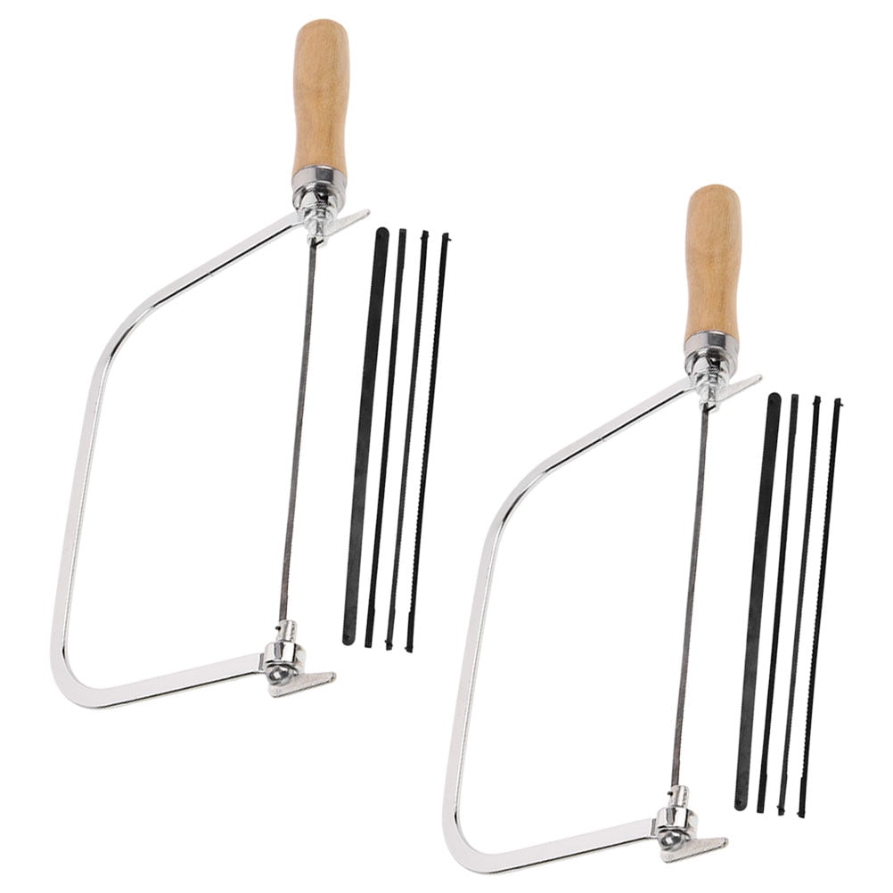 SOPOTUTU Coping Saw for Woodworking Multi 2 Sets for Precise Cutting ...