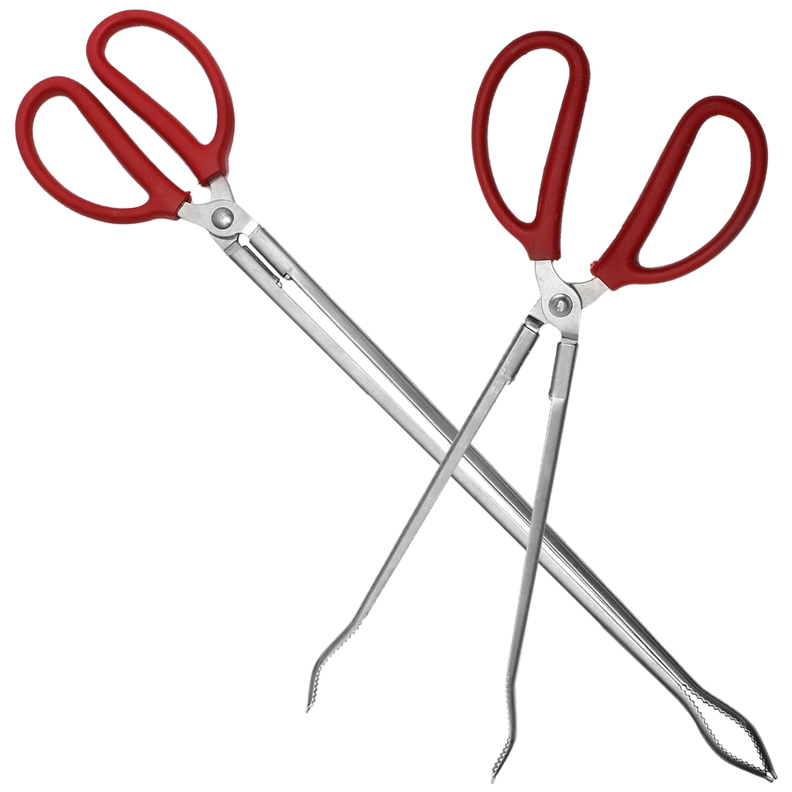 SOPOTUTU Red Crab Grabber Tweezers for Aquarium Tank Cleaning, Home Use ...