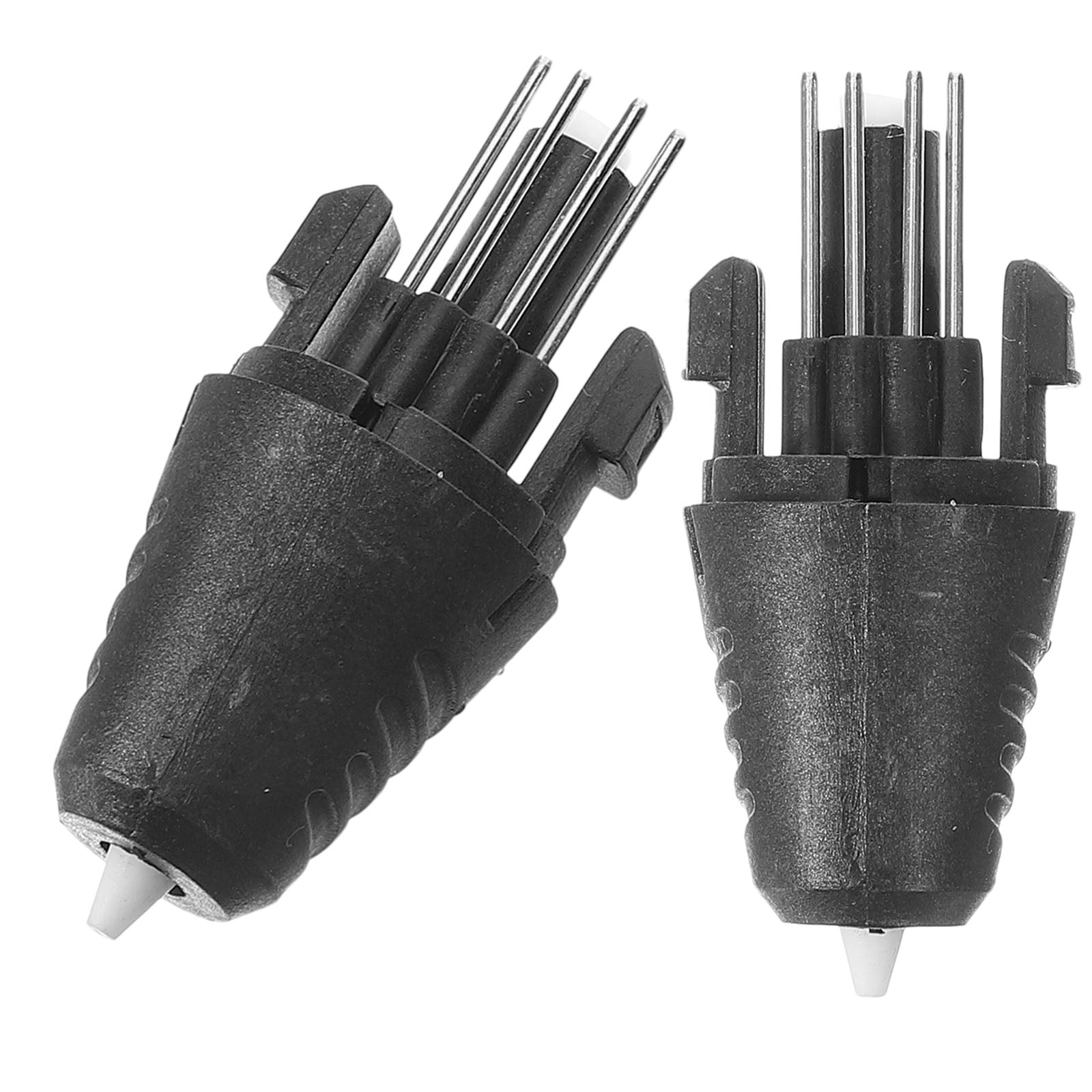 SOPOTUTU 2Pcs 3D Printing Pen Nozzle Black Replacement with Integrated ...