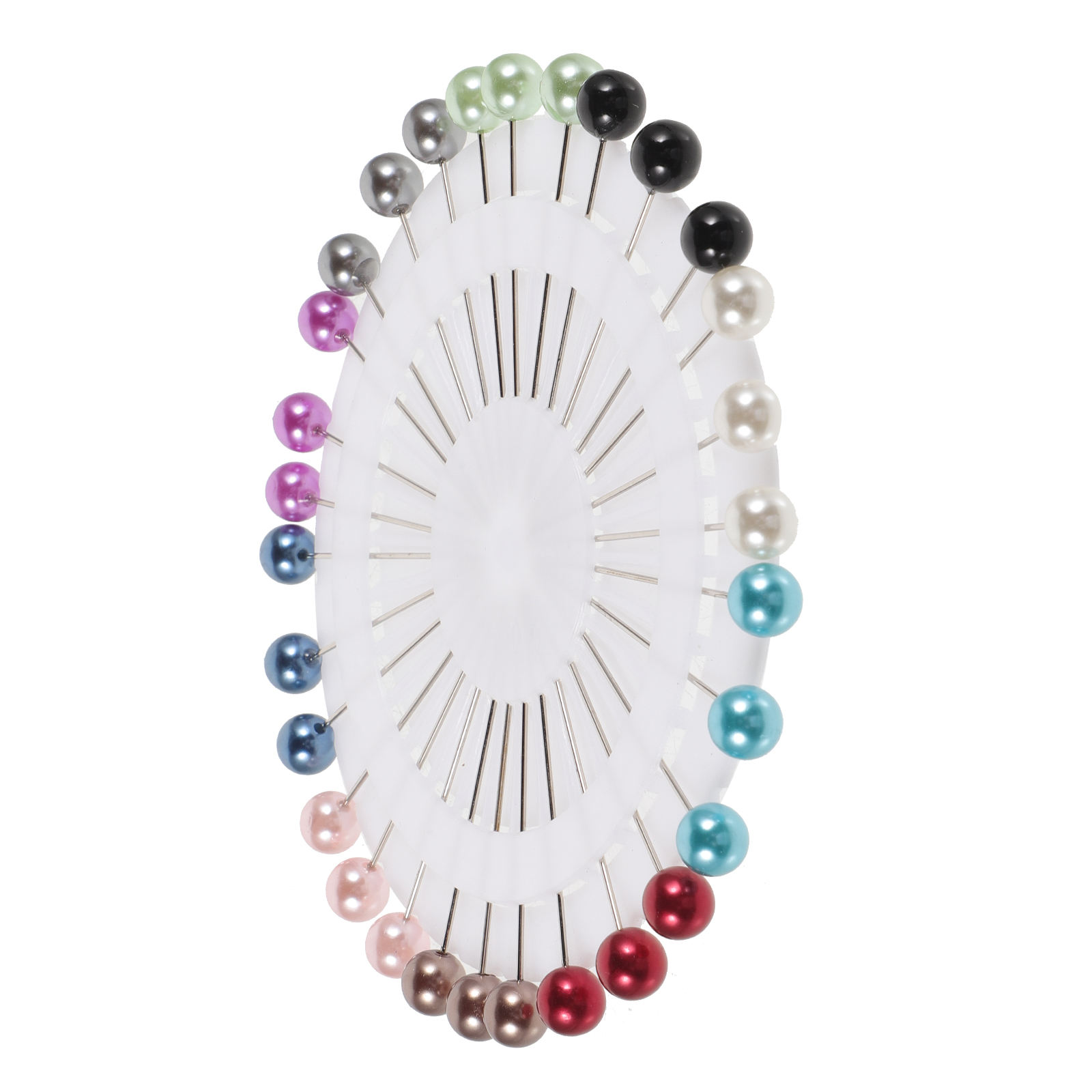 SOPOTUTU 30pcs Simple Elegant Pearl Brooches Scarf Pins Bridal ...