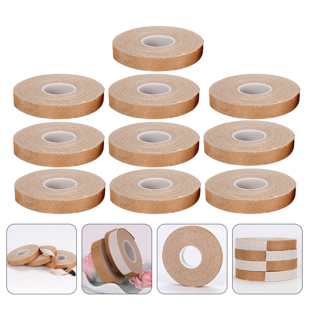 SOPOTUTU Breathable Cotton Finger Tapes for Guzheng Light Brown 10pcs ...