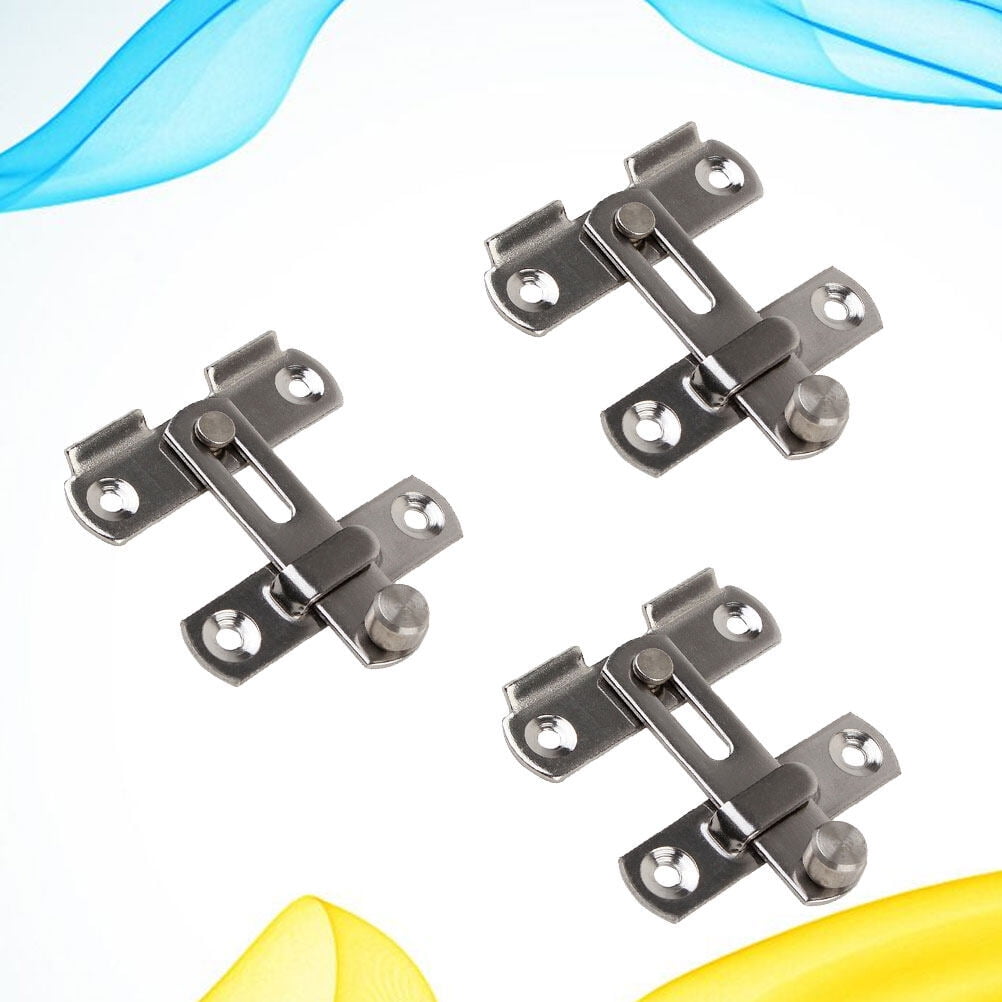 SOPOTUTU Sopotutu 3pcs Thickened Design Small Metal Latch for Internal ...