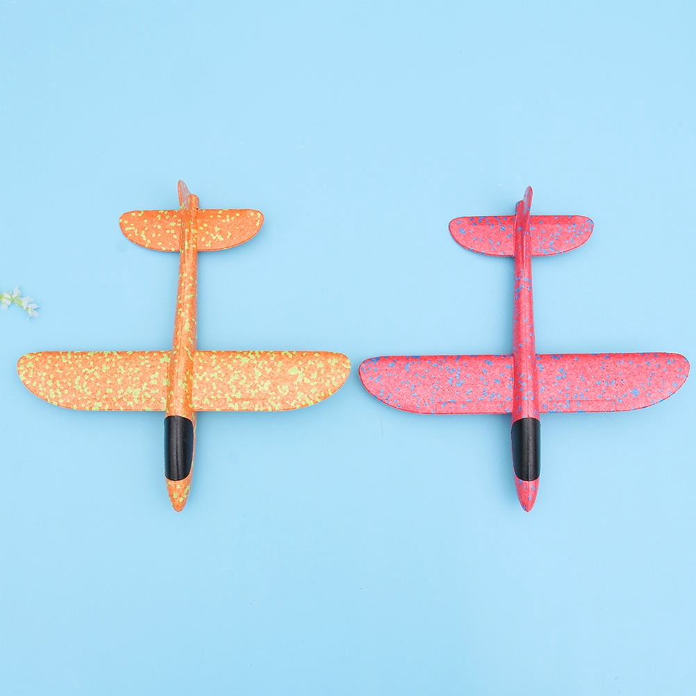 SOPOTUTU 3Pcs Giant Foam Glider Flying Toy for Children with Cartoon ...