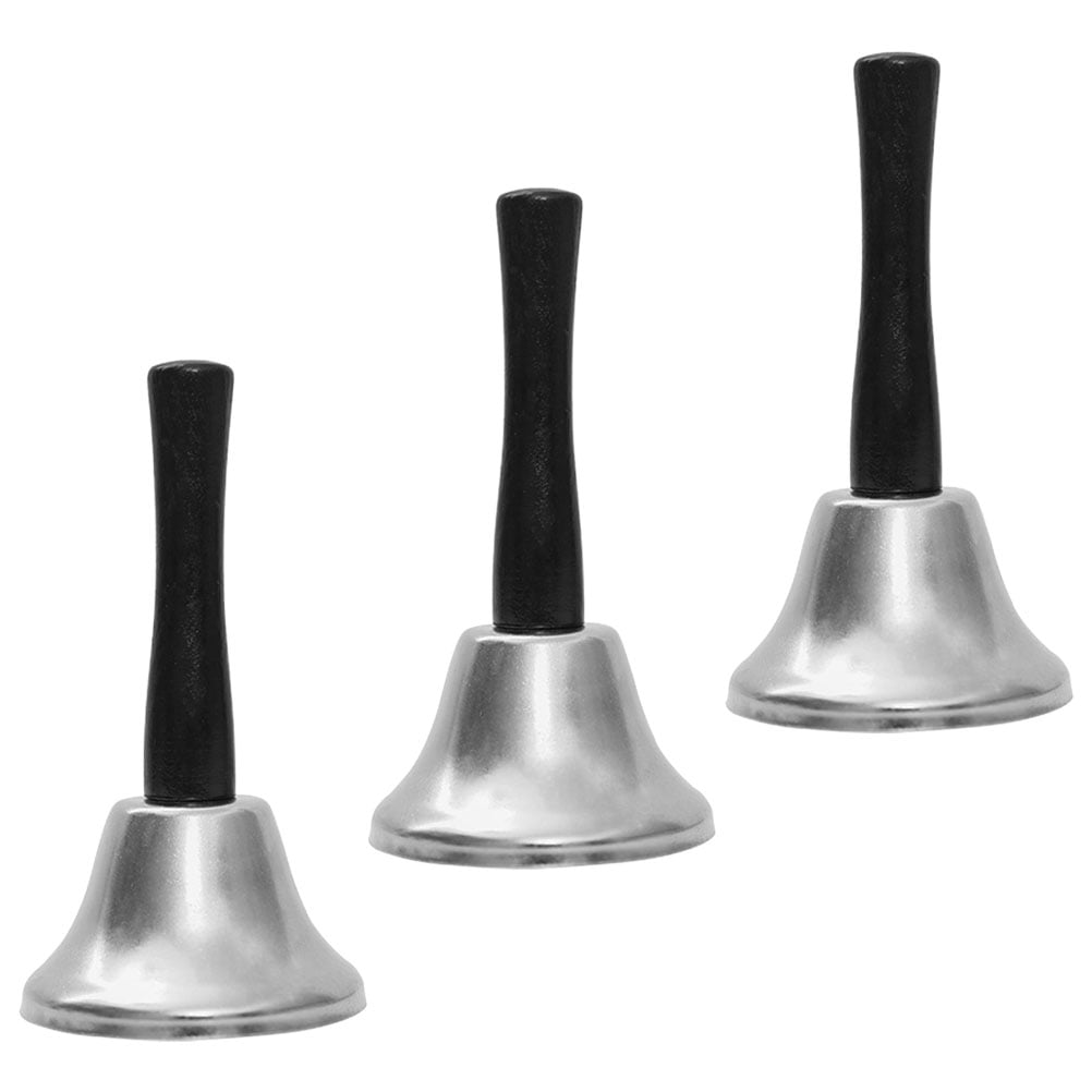 SOPOTUTU 3Pcs Hand Bells for Adults with Bell Shape and Clear Sound for ...