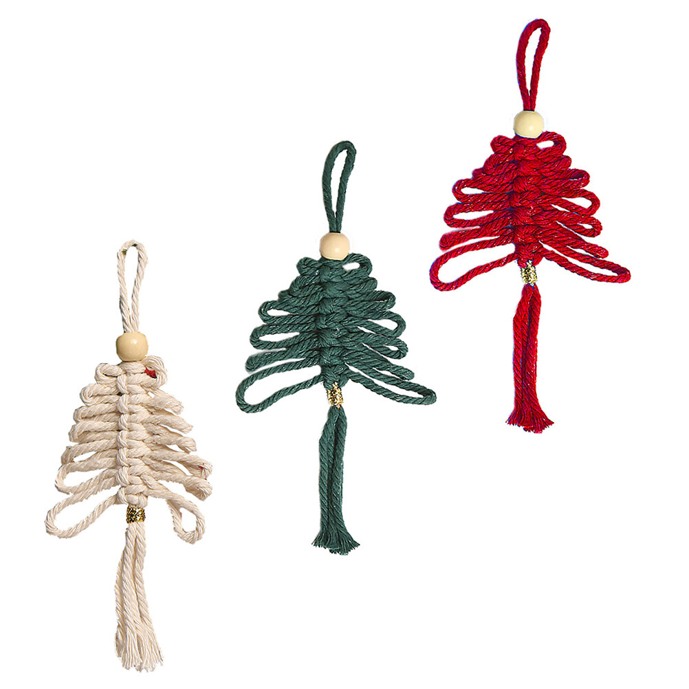 SOPOTUTU 3Pcs Traditional Chinese Pendant Assorted Color Cotton Rope ...