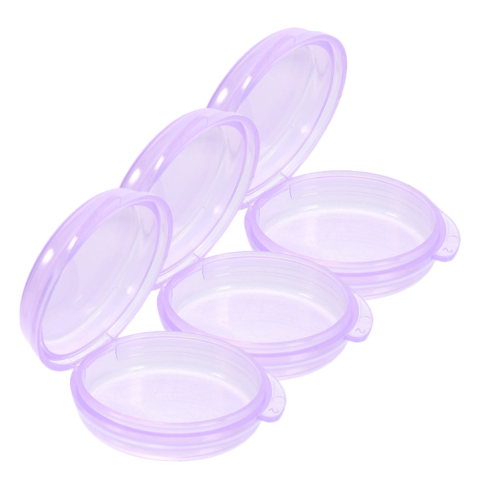SOPOTUTU Violet Travel Pill Organizer with Multiple Compartments ...