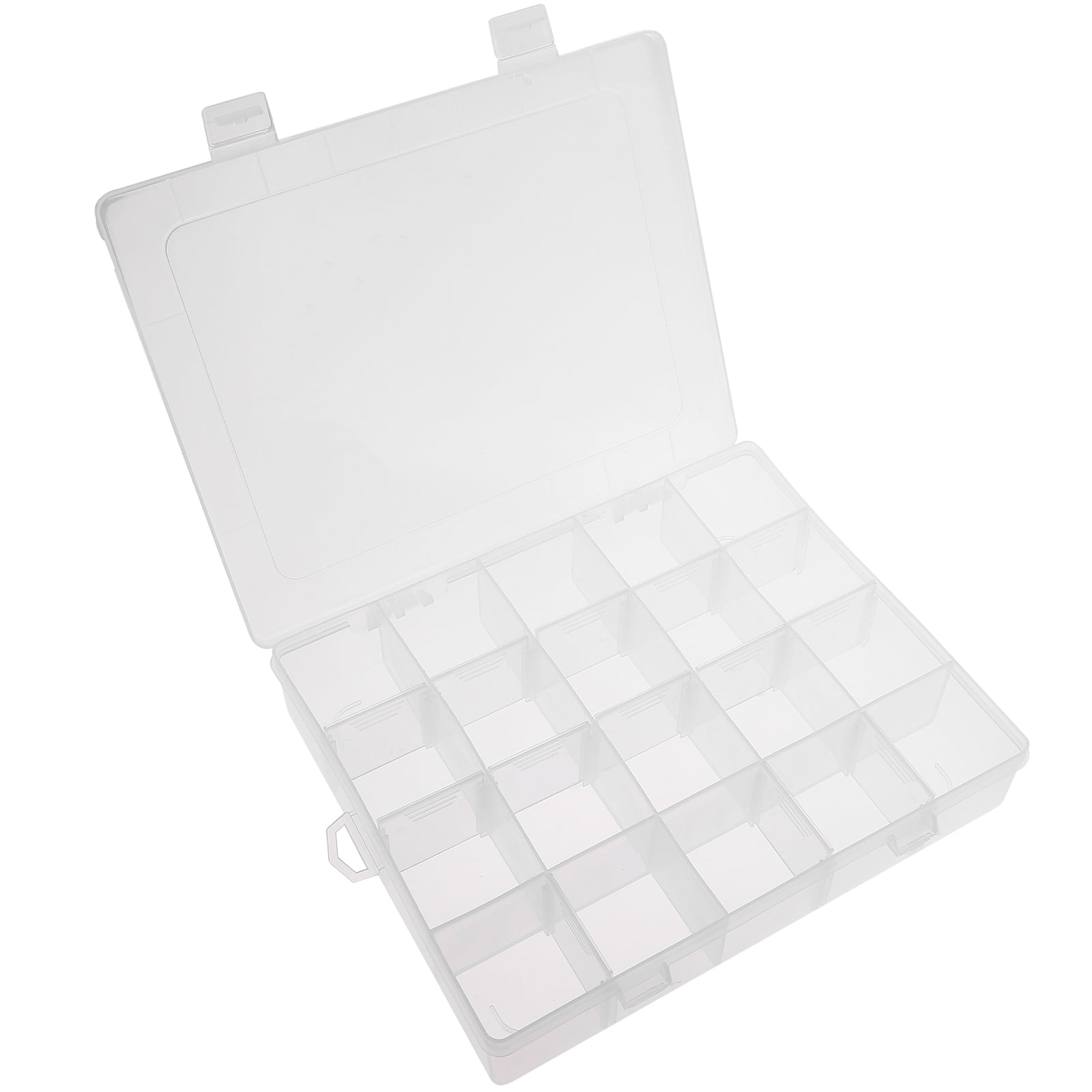 SOPOTUTU 3Set Bead Case with Lids for Storage Holder in Transparent ...
