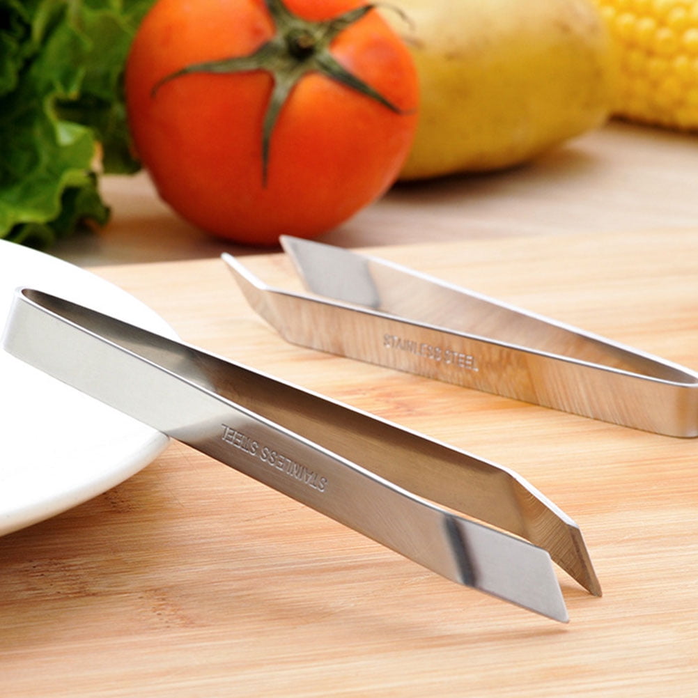 SOPOTUTU Stainless Steel Fish Bone Tweezers 3Pack Precision Handling ...