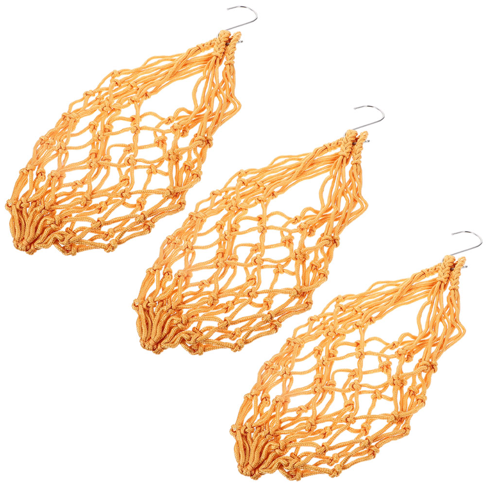 SOPOTUTU 3Set Nylon Net Bags for Vegetables with Multi Functional ...