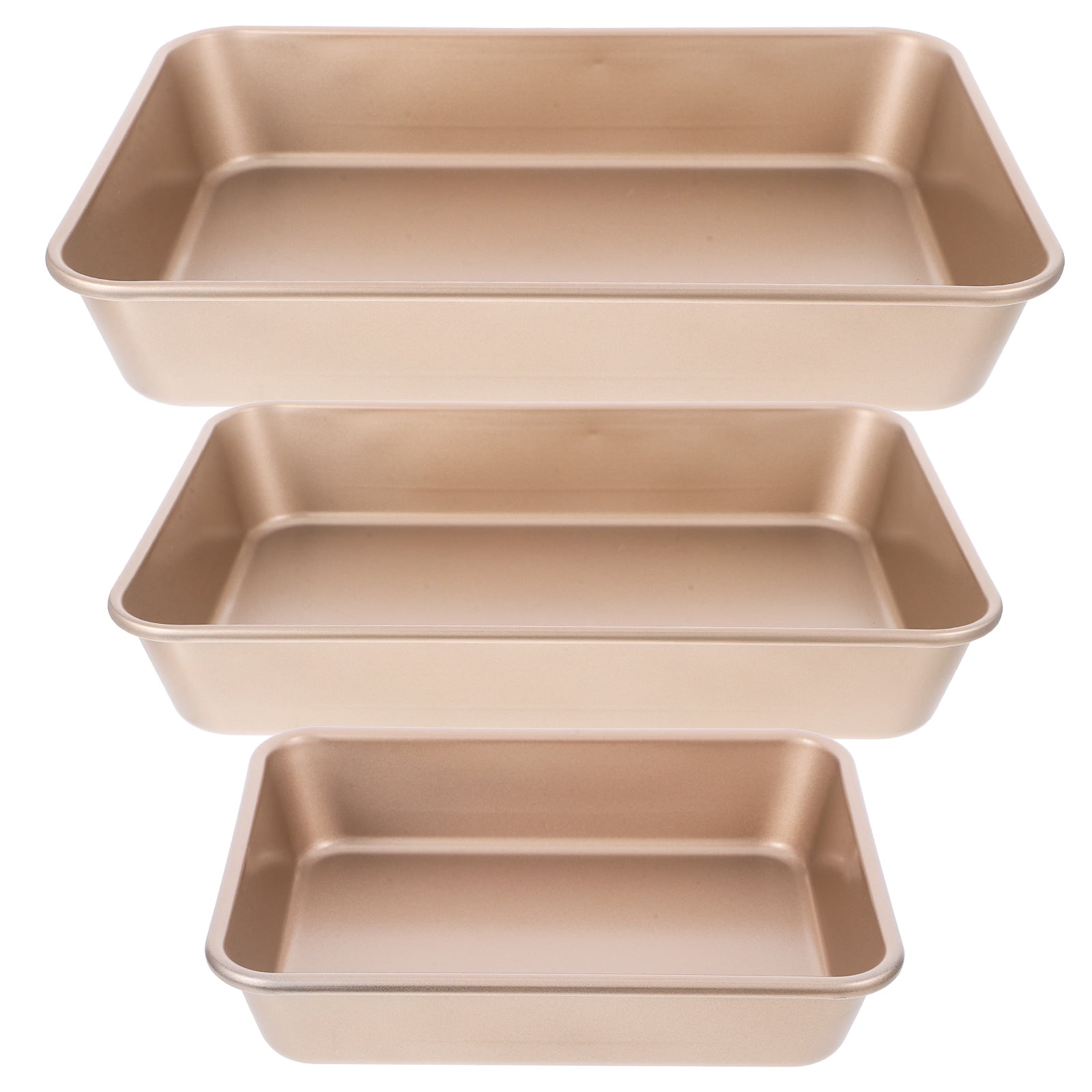 SOPOTUTU baking tray Baking Pan Set Carbon Steel Even Heat Distribution ...